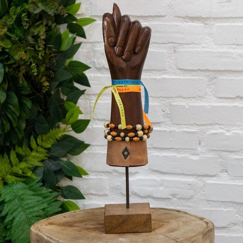 Escultura Figas em Madeira Natural | Artes do Brasil – Arte & Sintonia