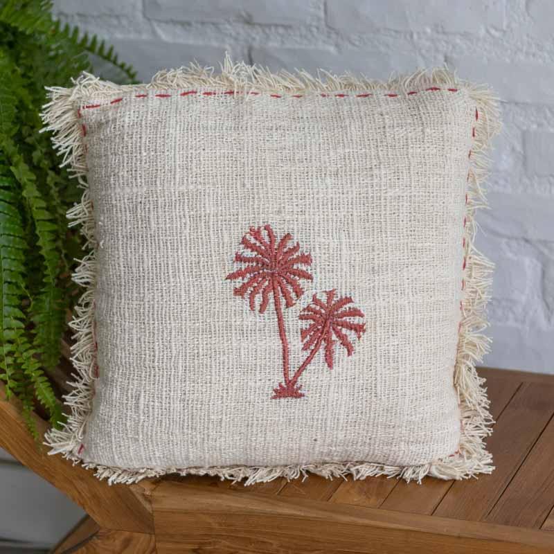 Almofada Boho Bordada | Indonésia – Arte & Sintonia