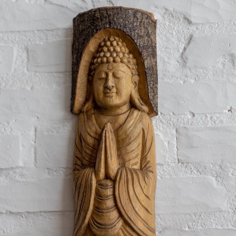 Escultura Buda no Tronco Natural | Artes da Indonésia – Arte & Sintonia