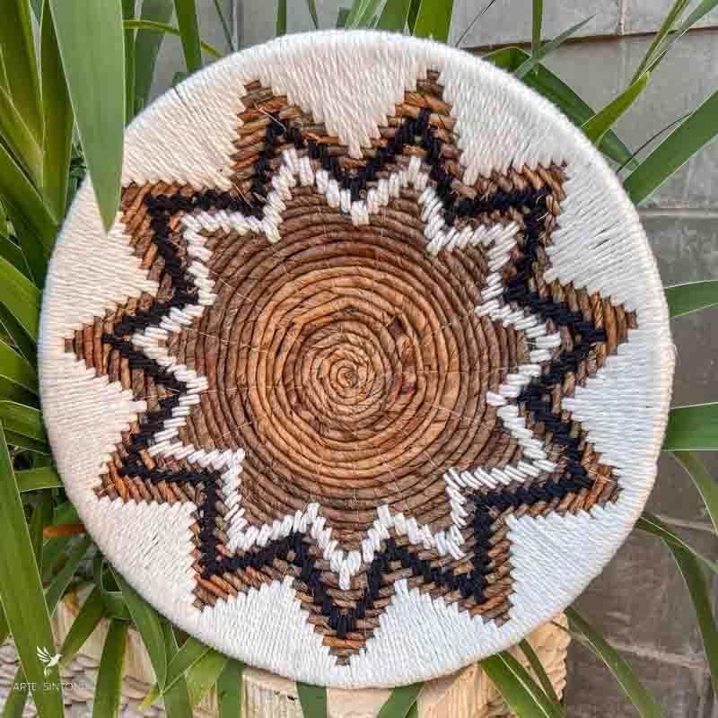 Cestaria de Bali em Fibra de Bananeira | Boho Decor – Arte & Sintonia